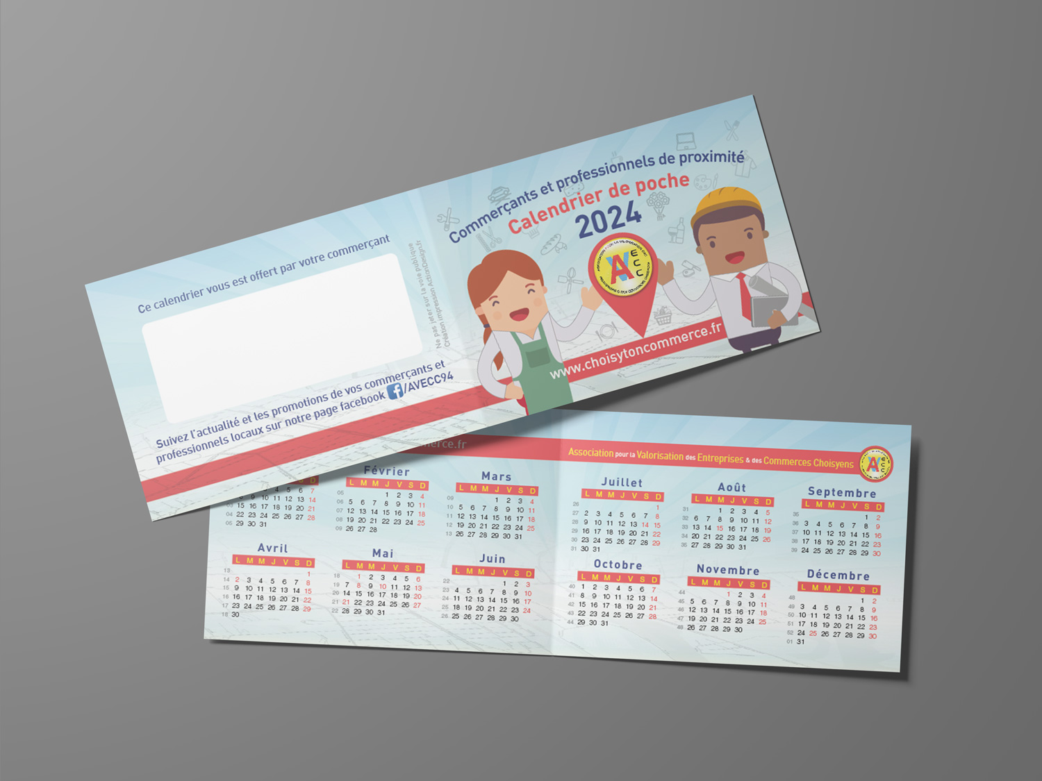 Création et impression de calendriers créatifs ou classiques