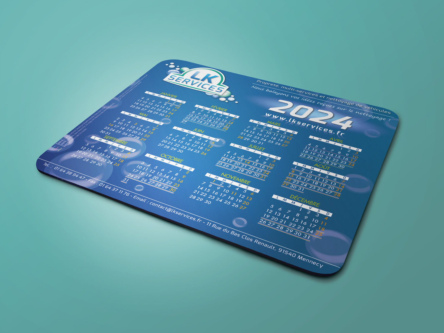 Création et impression de calendriers créatifs ou classiques